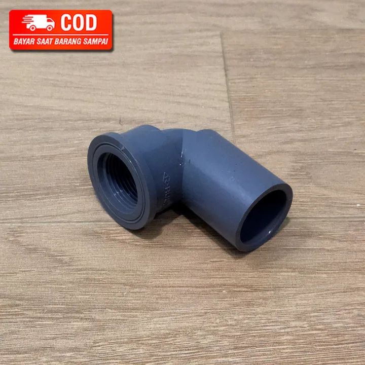 ELBOW / KNEE PIPA PVC DRAT DALAM 1/2 INCH RUCIKA (AW) | Lazada Indonesia
