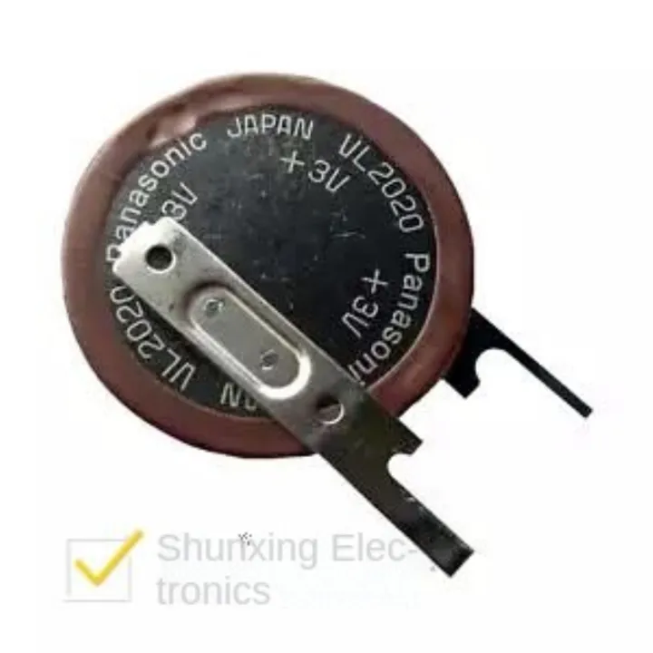 Original/2022 New ﹍ Original Panasonic VL2020/VCN 3V button battery ...