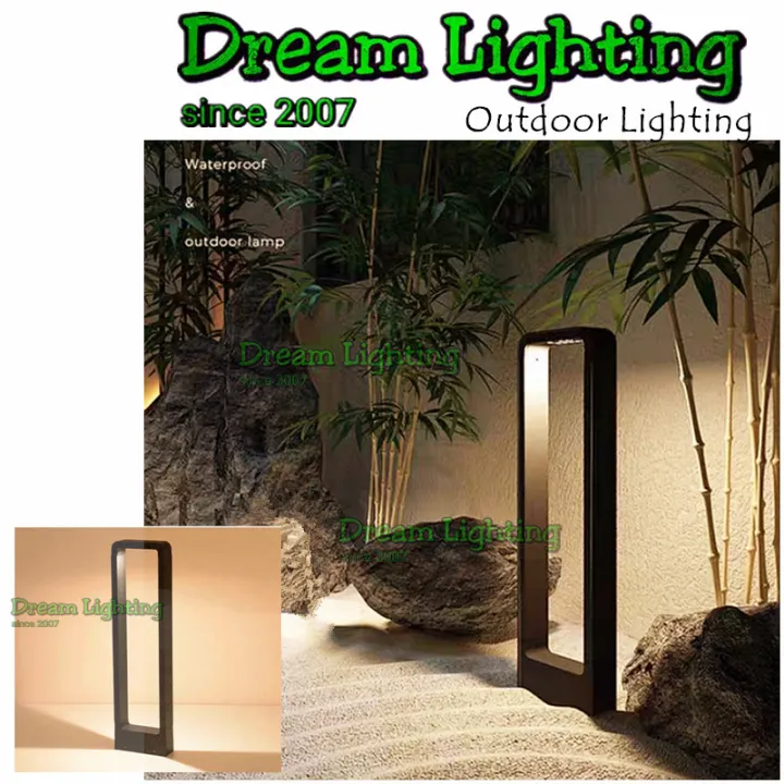 Dream Lighting / LED Modern Outdoor Garden Post Light Bollard Pole Light Landscape / Lampu luar ...