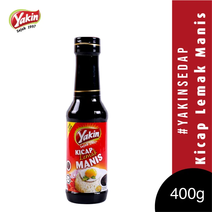 YAKIN SEDAP SWEET SOY SAUCE / SOS KICAP LEMAK MANIS (400G) | Lazada