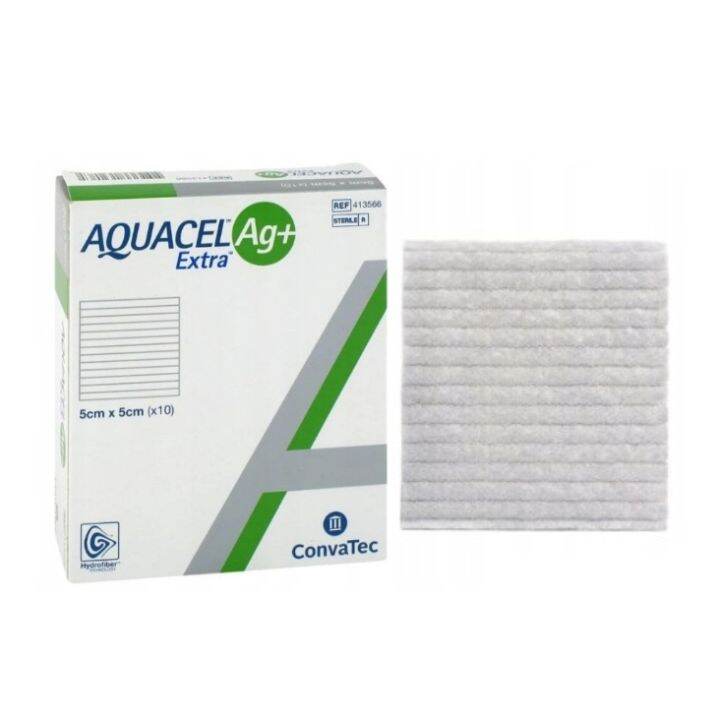 Aquacel Ag+ Extra 5x5 cm ราคาต่อ 1 แผ่น | Lazada.co.th