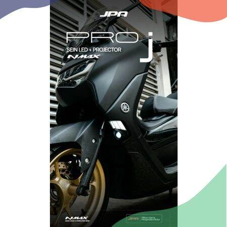 DagulMoto Nmax V2 Signal Light w Projector Mini Driving Light PRO J ...