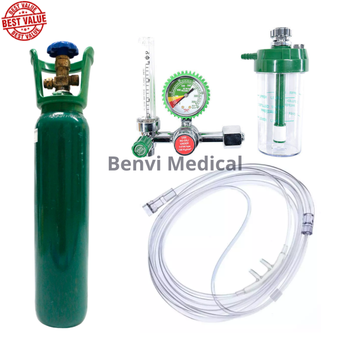 Oxygen TANK Medical 20 pounds and Regulator Cannula | Lazada PH