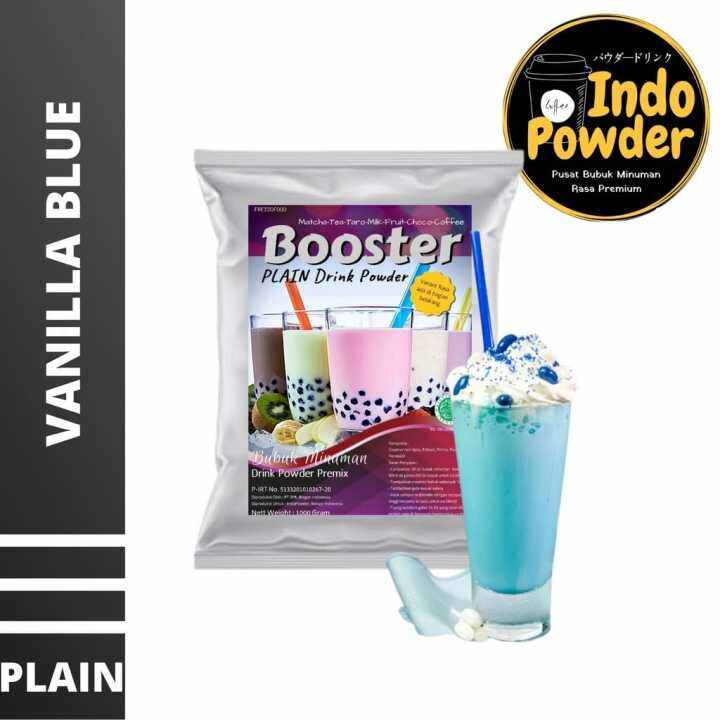 PLAIN Bubuk Minuman VANILLA BLUE 1Kg - Bubuk VANILLA BLUE 1Kg - VANILLA ...