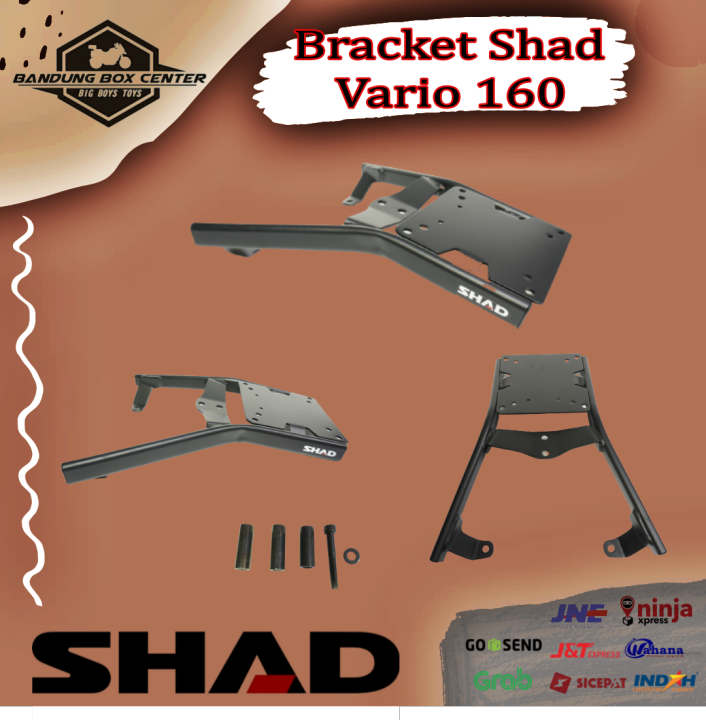 Bracket Box atau Breket Shad Original untuk motor Honda Vario 160 Vario ...