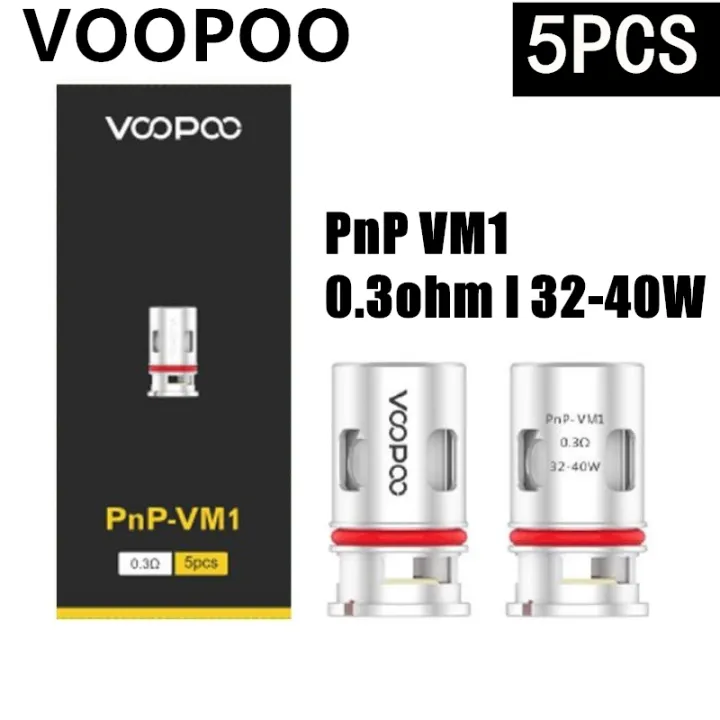 [Ship Today] Voopoo Vinci Pnp Occ Coils VM1 Replacement Coil(5pcs/Pack) for VOOPOO VINCI/VINCI R ...