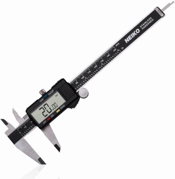 NEIKO 01407A Electronic Digital Caliper | 0-6 Inches | Stainless Steel ...