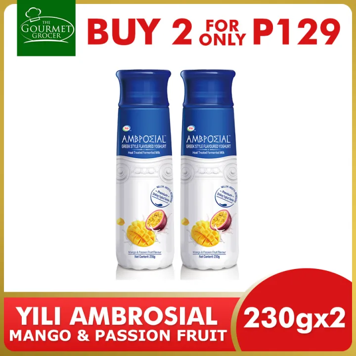 Yili Ambrosial Orig Mango Passion 230gx2 | Lazada PH