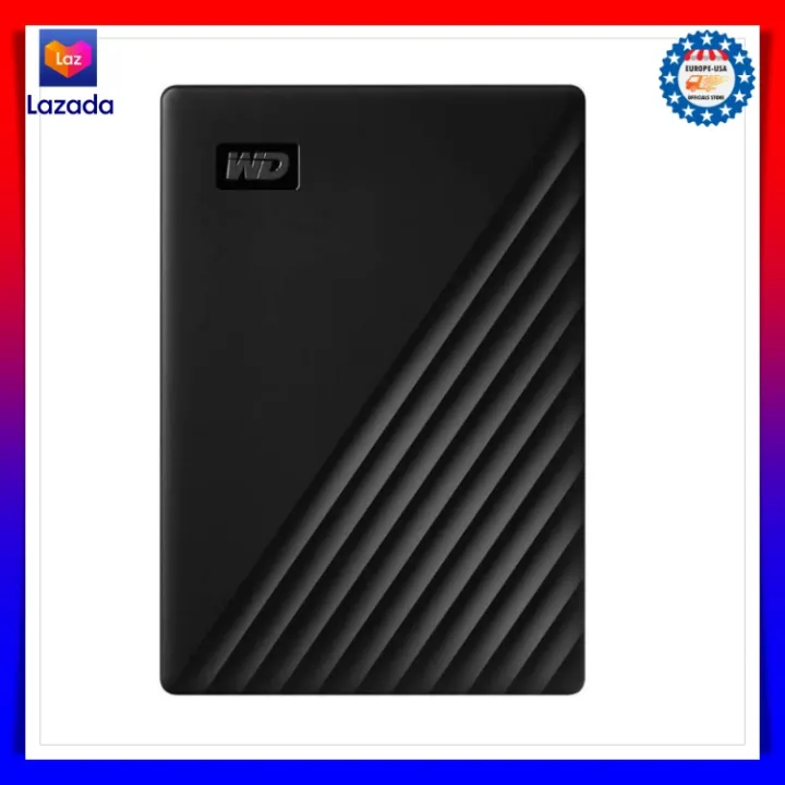 WD 1 TB HDD EXT (ฮาร์ดดิสก์พกพา) MY PASSPORT BLACK (WDBYVG0010BBK ...