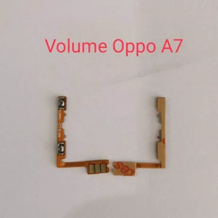 แพร์ Volume OPPO A7 ( เพิ่มเสียง-ลดเสียง) :ต่อ1ชิ้น | Lazada.co.th