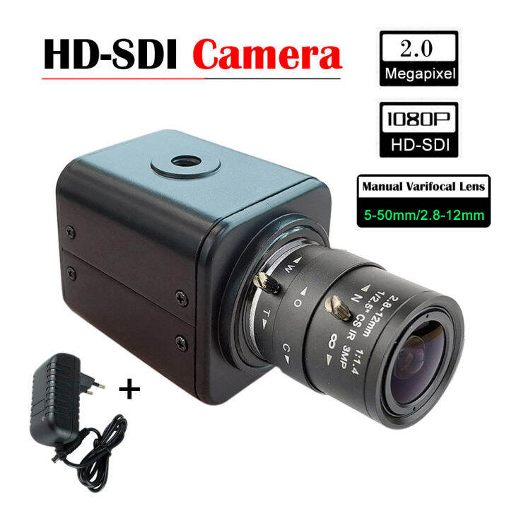 Industrial HD-SDI 2.0 megapixel 1080p 5-50mm 2.8-12mm manual zoom ...