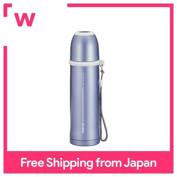 Zojirushi TUFF Botol Besi antikarat SS-PC25 biru metalik (AH) 0,25l ...