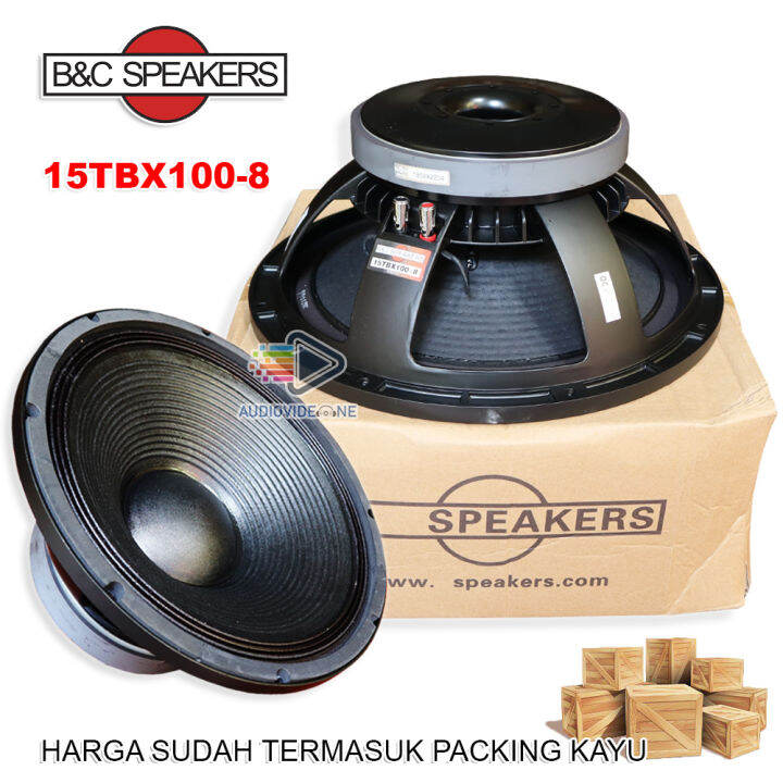 Speaker B&C 15TBX100 Voice Coil 4 Inch Komponen Spiker BNC 15 Inch ...