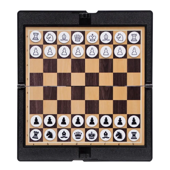 Mini Magnetic Chess Set Wallet Appearance Portable Folding Chessboard ...