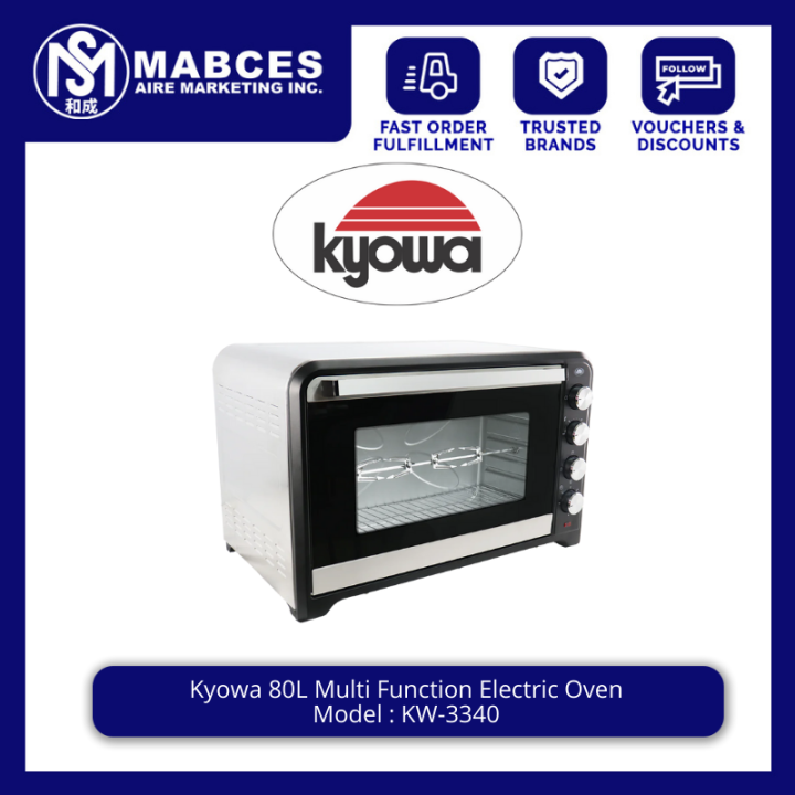 Kyowa 80L Multi Function Electric Oven KW-3340 | Lazada PH