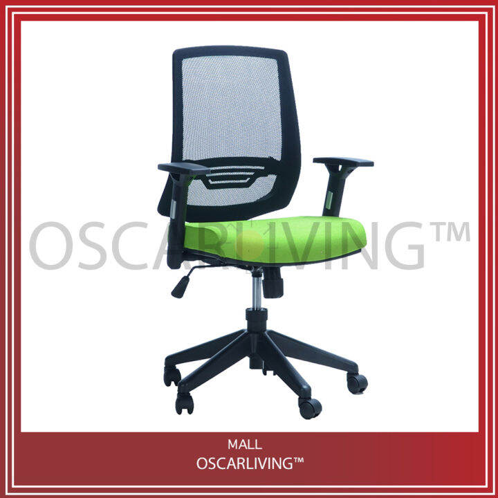 Savello Xilo HT1A Kursi Kantor Senderan Black Dudukan Green Khusus ...