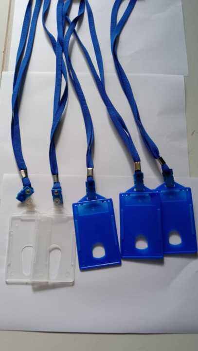 tali id card polos + card holder | Lazada Indonesia