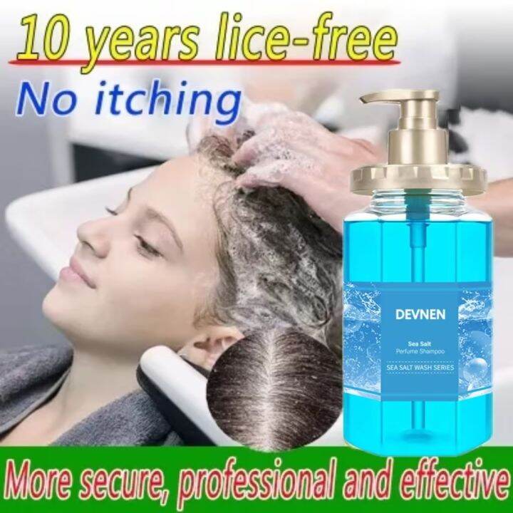 DEVNEN Fast results in 25 minutes lice removal shampoo for adults kids ...