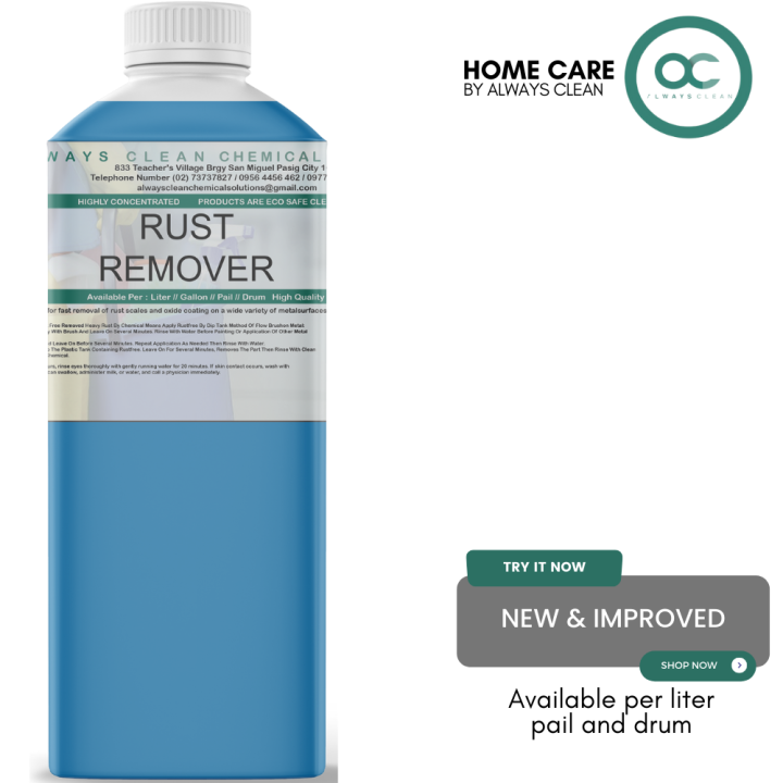 RUST REMOVER SOLUTION 1 LITER | Lazada PH