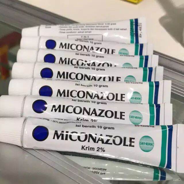 MICONAZOLE NITRATE KRIM 2% ORIGINAL / Salep Gatal Selangkangan Paling ...
