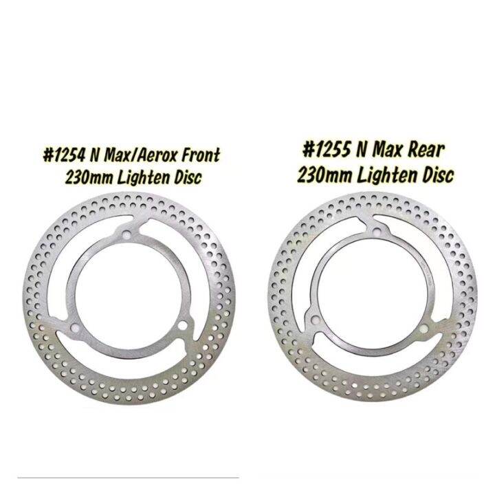 lighten disc brake front nmax/aerox,rear nmax 230mm Thailand | Lazada PH