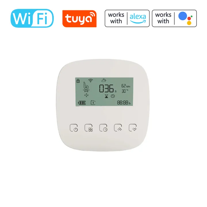 Tuya Wi-Fi Digital Water Timer Intelligent Automatic Micro-drip ...