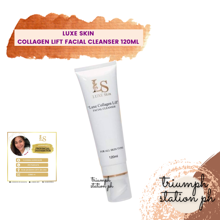 Luxe Skin Collagen Lift Facial Cleanser 120ml - by Anna Magkawas ...
