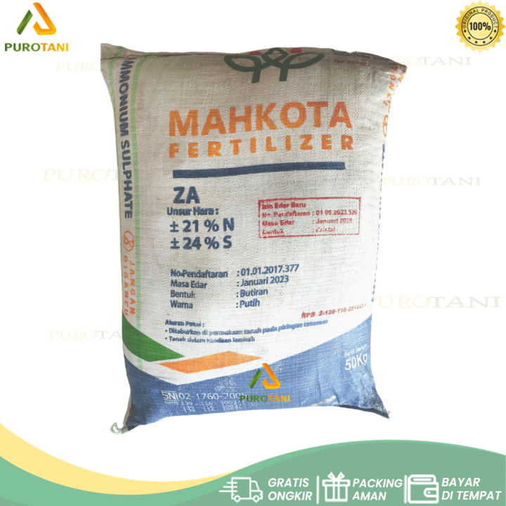 Pupuk ZA Mahkota 50 KG | Lazada Indonesia