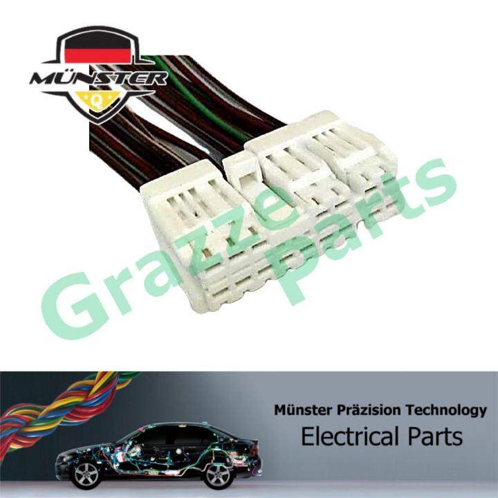 Münster 16-Pin Power Window Switch Socket MT010 Proton Preve Suprima ...