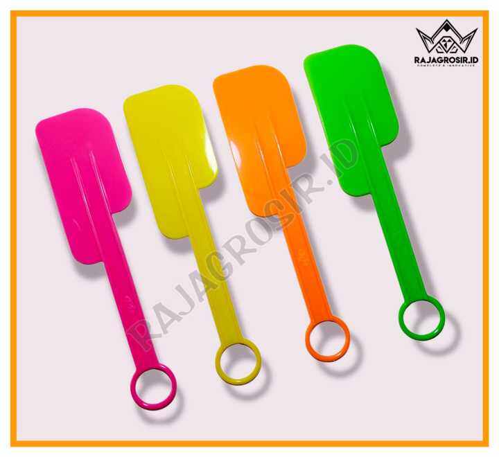 Solet Plastik KH Spatula Solet 1LUSIN lebih bagus warna terang | Lazada ...