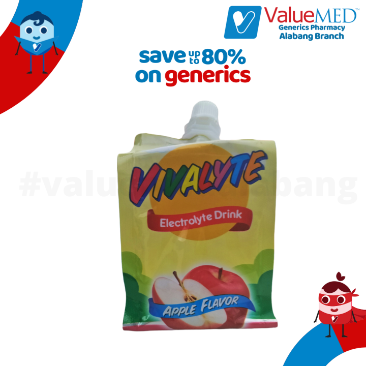 Vivalyte E-Lyte Drink (Apple)250Ml (2 pieces) | Lazada PH