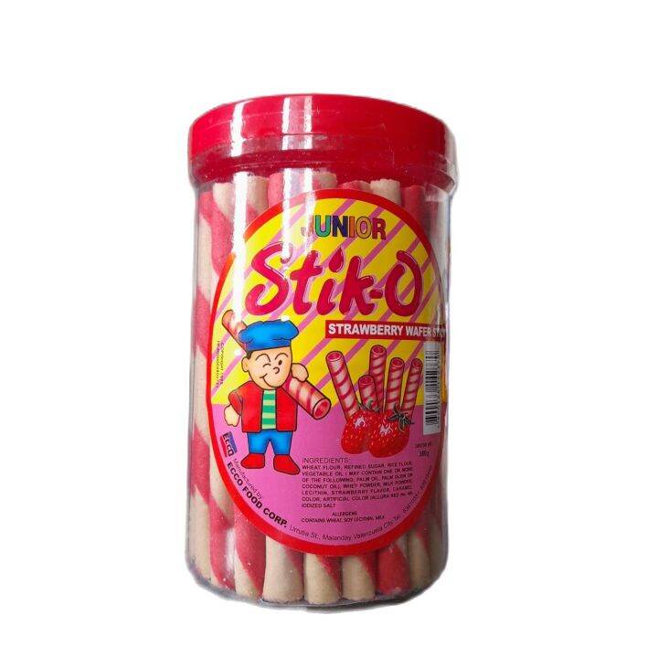 Stik-O Jr Strawberry Wafer Stick 380g Bb July 14, 2024 | Lazada PH