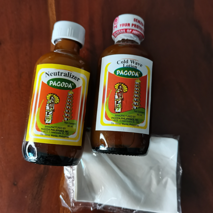 PANGKULOT Pagoda Cold Wave Lotion with Lanolin Hair Curling or Hair ...