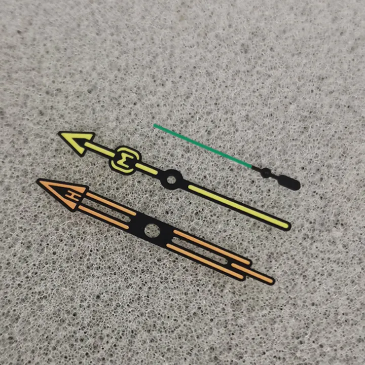 Green Luminous Watch Hands Modified Watch Pointer Kit for NH35/NH36/4R ...