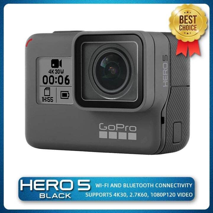 Gopro Hero 5 Black Action Camera 4K 30 Fram Sports Ultra Hd Dv Wifi ...