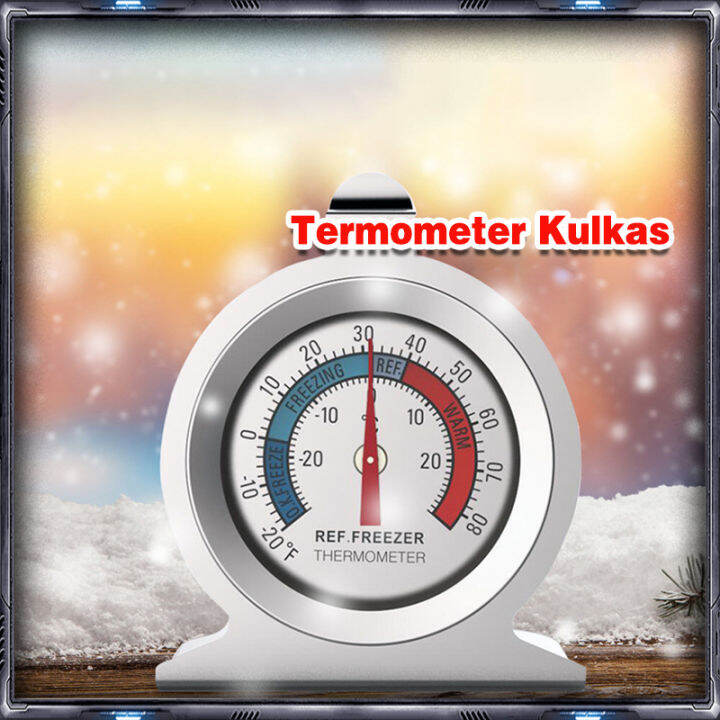 Termometer Analog Kulkas Freezer (-20 sd 80) / Termometer Freezer ...
