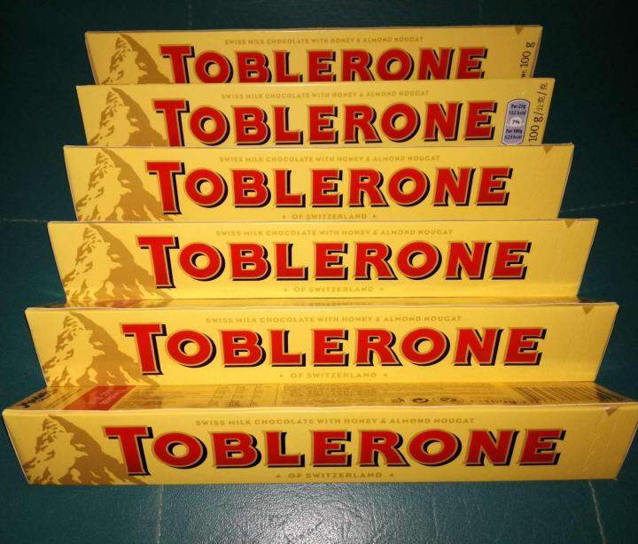 SALE! 6 TOBLERONE Bar Chocolate Bundle Pack ASSORTED/ SAME VARIETY ...