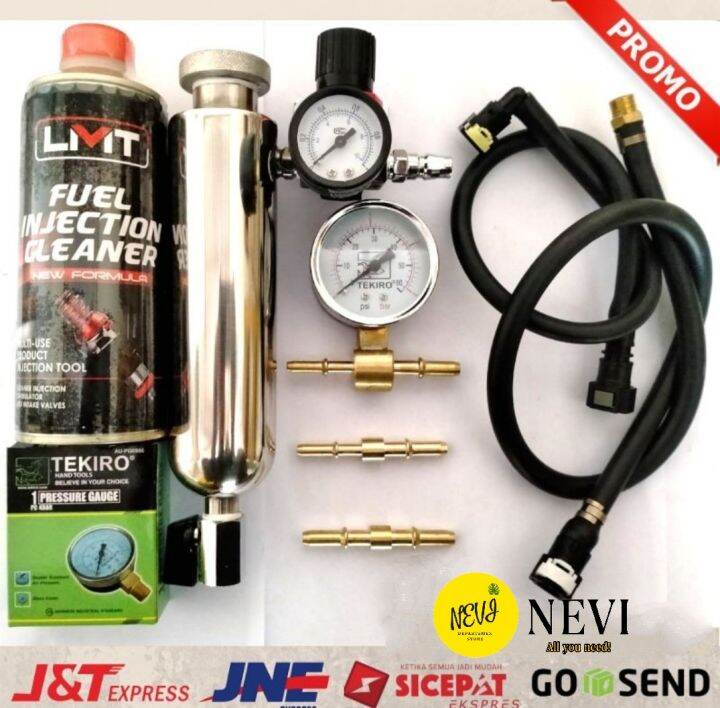 [ Lengkap ] Alat Servis Injeksi Motor | Tabung Infus Injektor ...