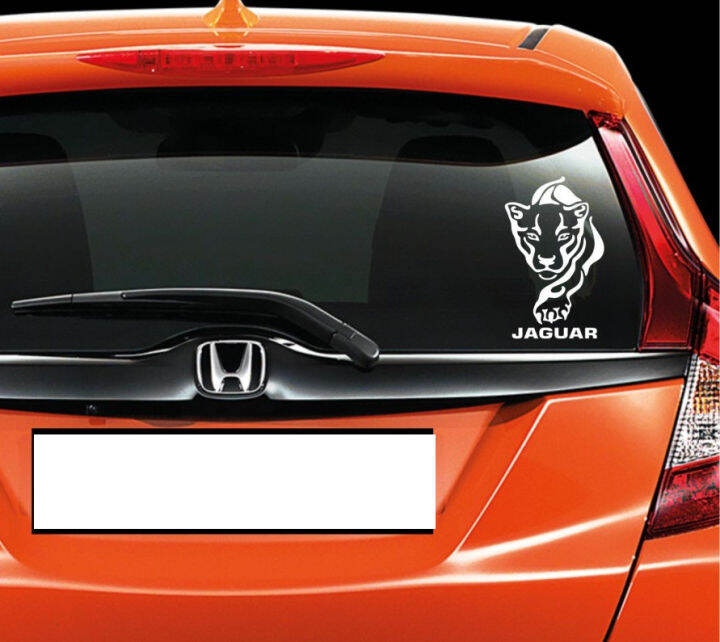 STIKER KACA MOBIL CUTTING STICKER MOBIL GAMBAR MACAN TIGER JAGUAR KEREN ...