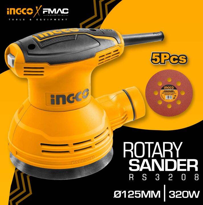 INGCO Rotary Sander RS3208 320W | Lazada PH