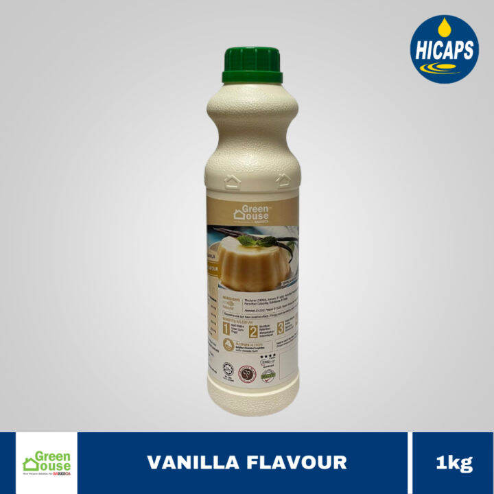 Hicaps Greenhouse Vanilla Flavour Emulco 1Kg (Flavor And Color) | Lazada PH