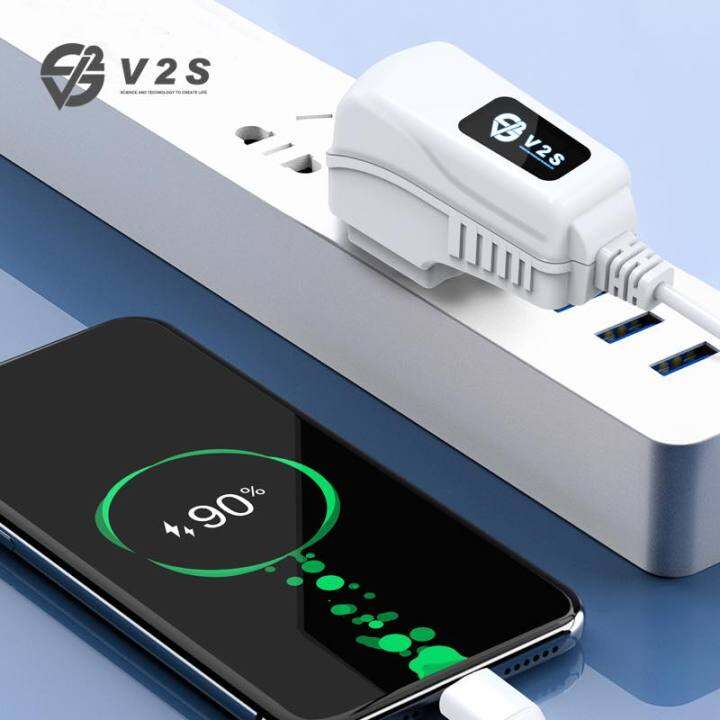 VS1102 CHARGER CAN ROTATE SAVE SPACE FAST CHANGER V2S FOR ANDROID TYPE ...