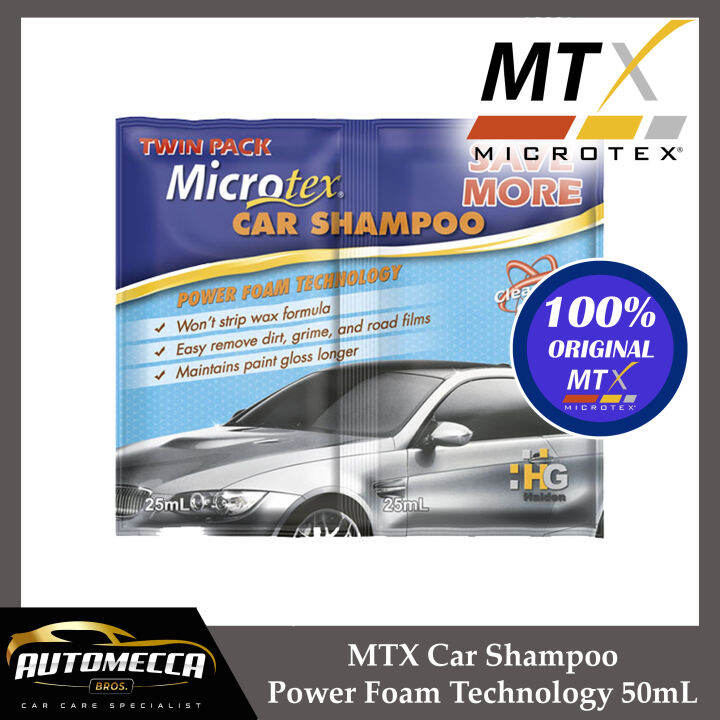 MTX Car Shampoo Power Foam Technology 25mL Twin Pack MA-S100 | Lazada PH