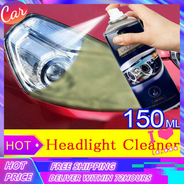 【STOCK】150ML Car Headlight Coating Repair fluid Agent Wax Polishing Auto Light Renovation ...