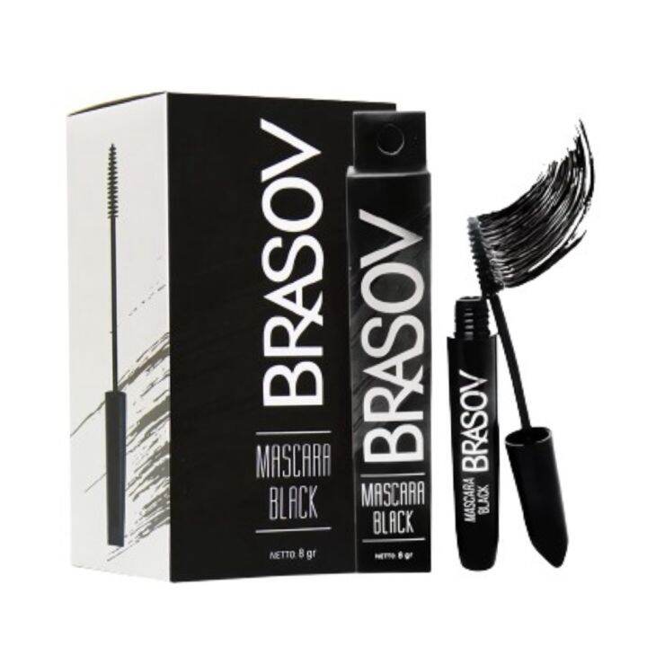 MASCARA WATERPROOF BRASOV MASKARA BLACK | Lazada Indonesia