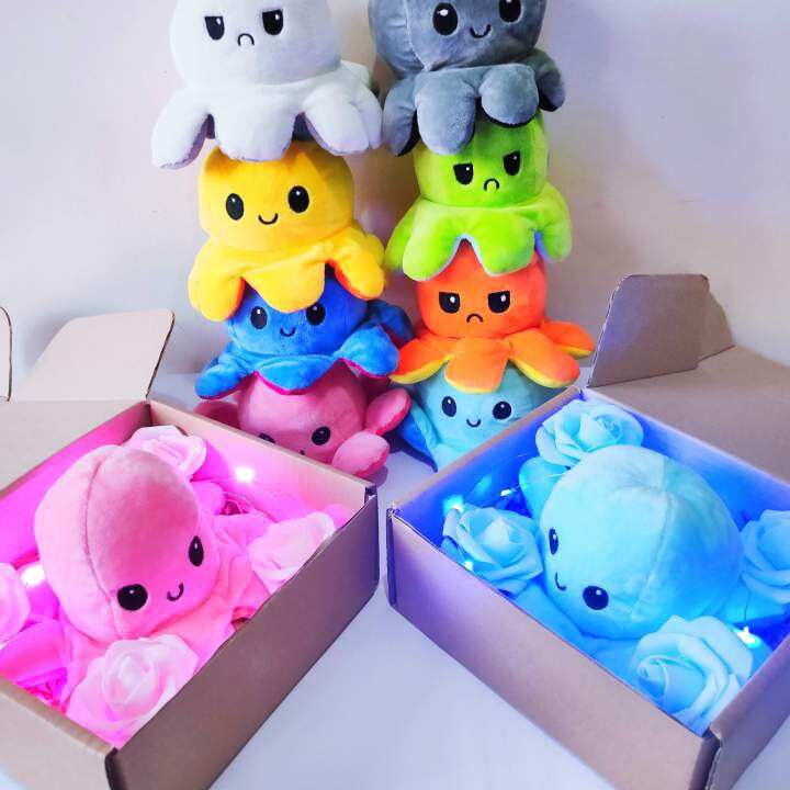 Cute Gift Bipolar Moody Plushie Set Reverse Doll Kawaii Blue Pink Black ...