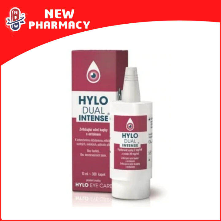 Hylo Dual Intense Eye Drops With Ectoine 10ml-300 drops | Lazada