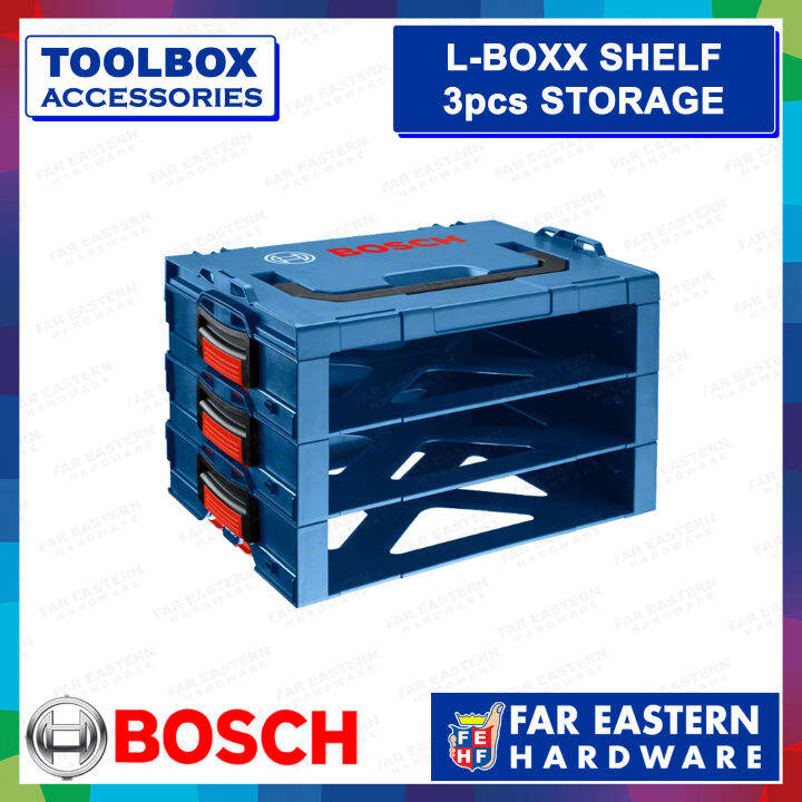 BOSCH L-Boxx Shelf 3pc Storage System Toolbox Organizer FAR EASTERN ...