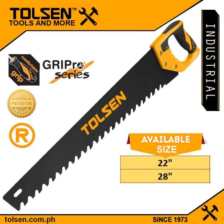 Tolsen Masonry Saw w/ Carbide Teeth For Concrete, Brick and Ice Block ...
