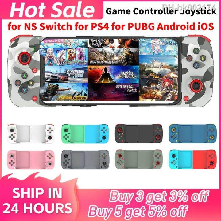 ☁ Wireless Bt 50 Stretchable Game Controller For Mobile Phone Android Ios Gamepad Joystick 8393
